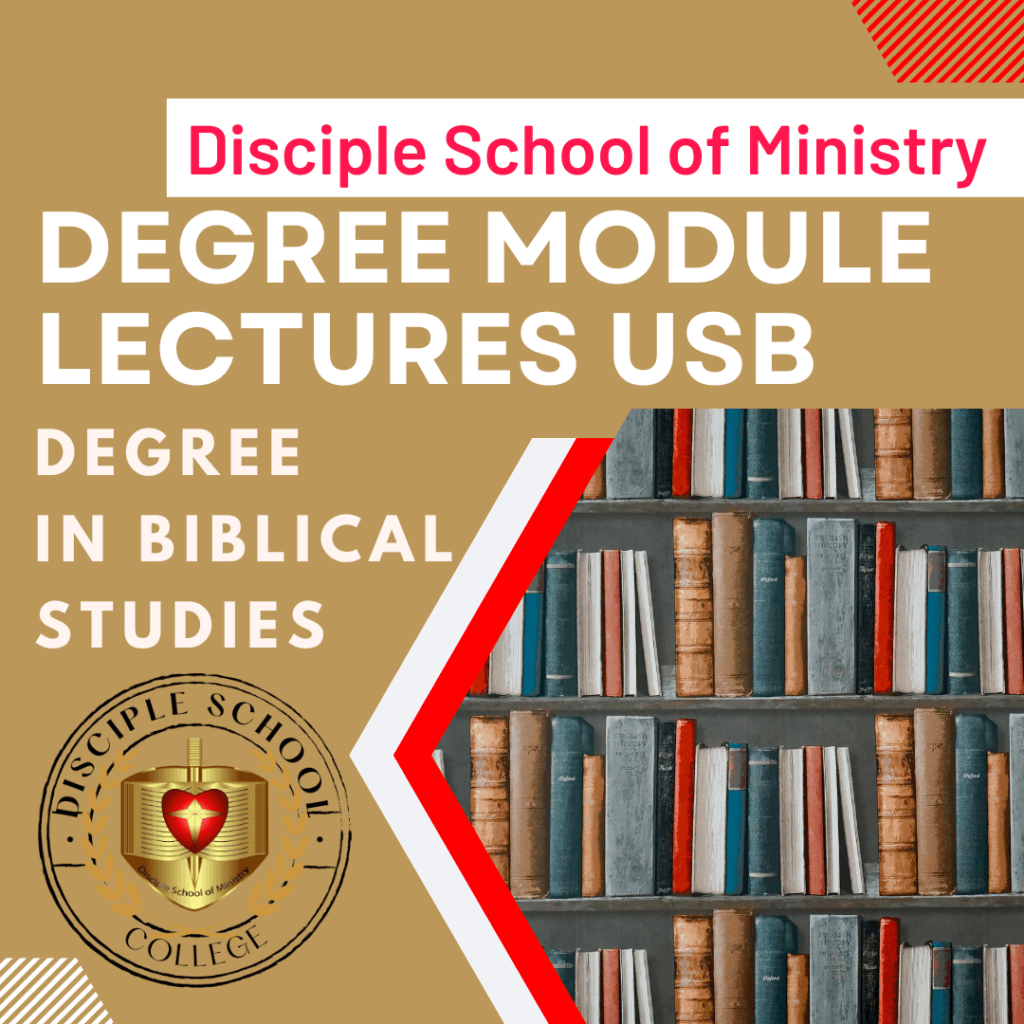 Degree Lectures USB/DVD – Disciple School Of Ministry